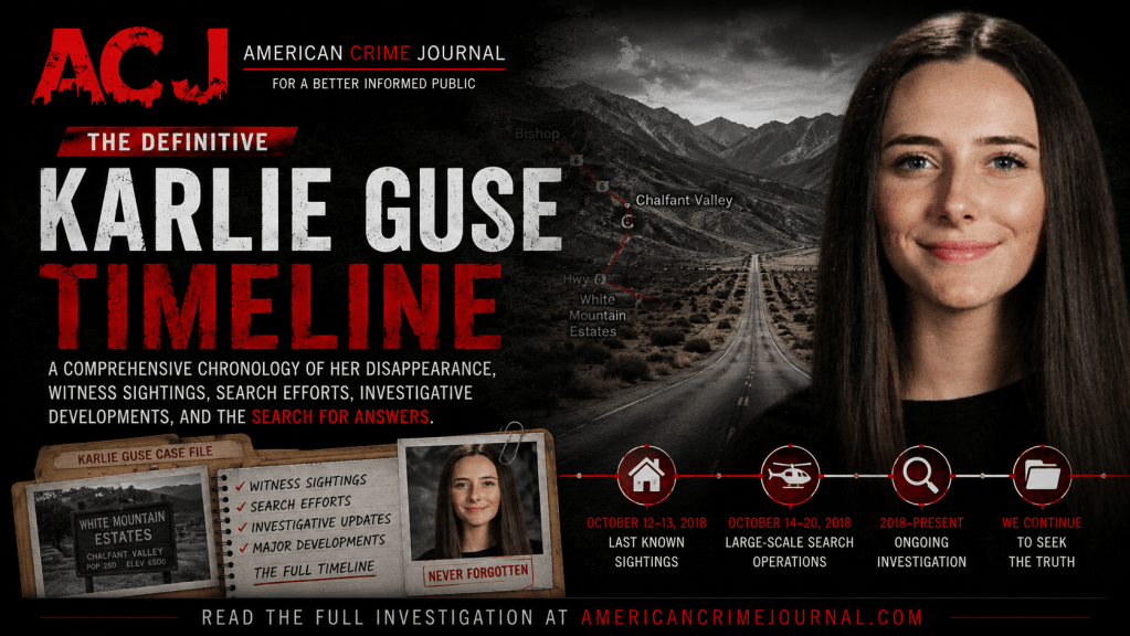 The Definitive Timeline of the Disappearance of Karlie Guse - American ...